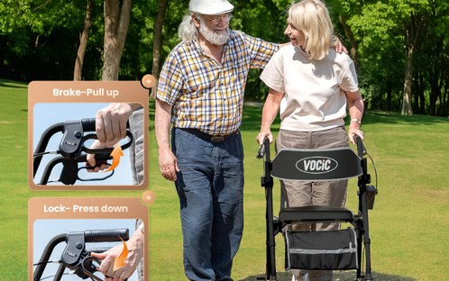 Walker Vs Rollator: What's the Difference – VOCIC.com