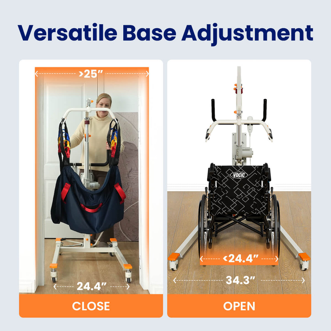 Hoyer Lift | Hoyer Lift for Home | Electric Hoyer Lift – VOCIC.com