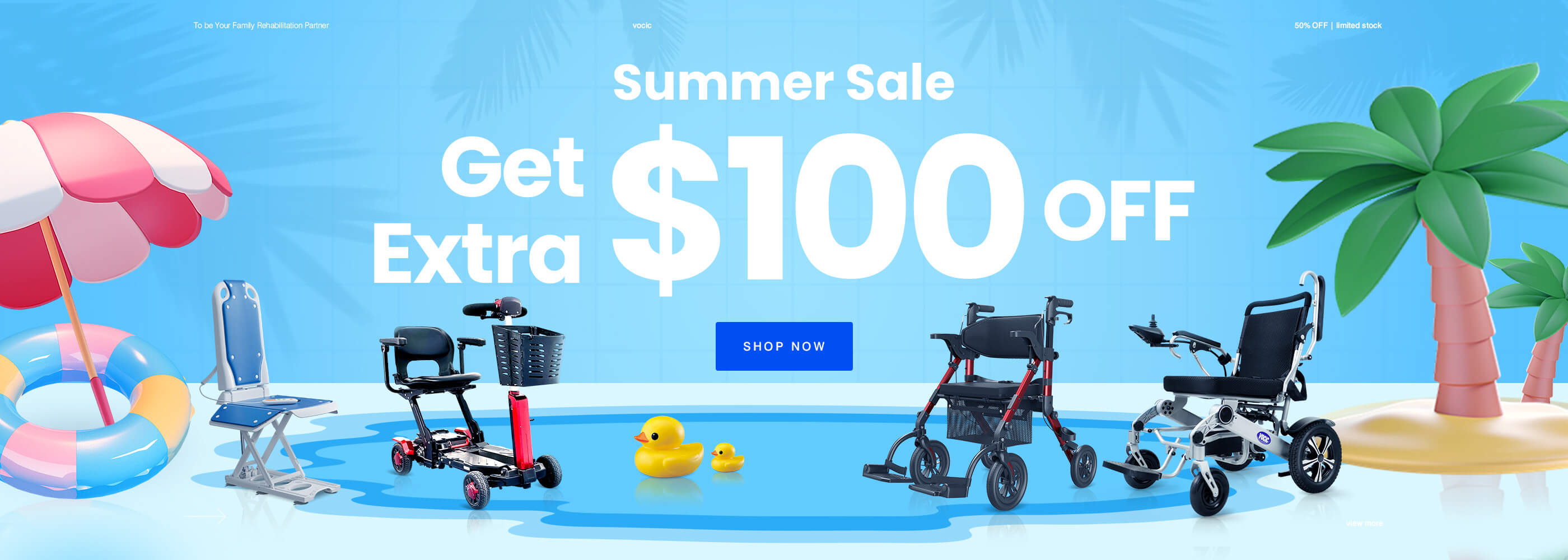 Foldable Mobility Scooter | Transport Wheelchair | Rolled Walker ...