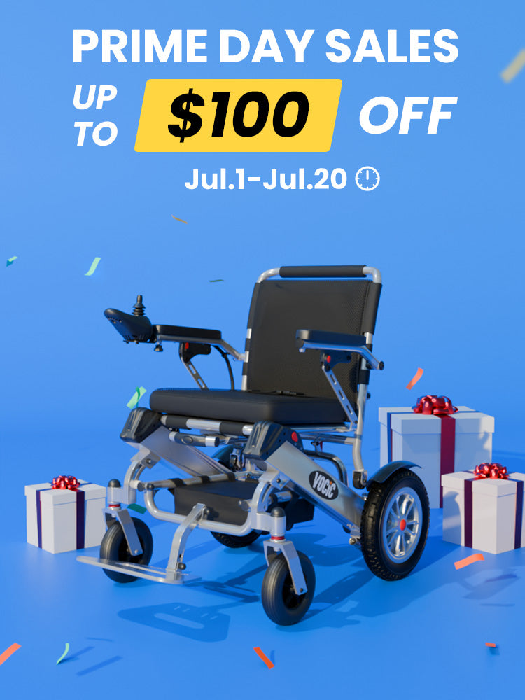 Foldable Mobility Scooter | Transport Wheelchair | Rolled Walker ...