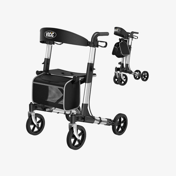 Walker with Seat | Lightweight Rollators | VOCIC – VOCIC.com