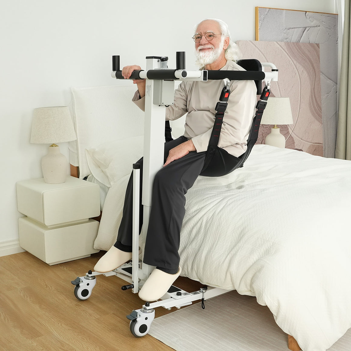 VOCIC AY06 Electric Patient Lift - Wheelchair To Car Transfer Devices ...