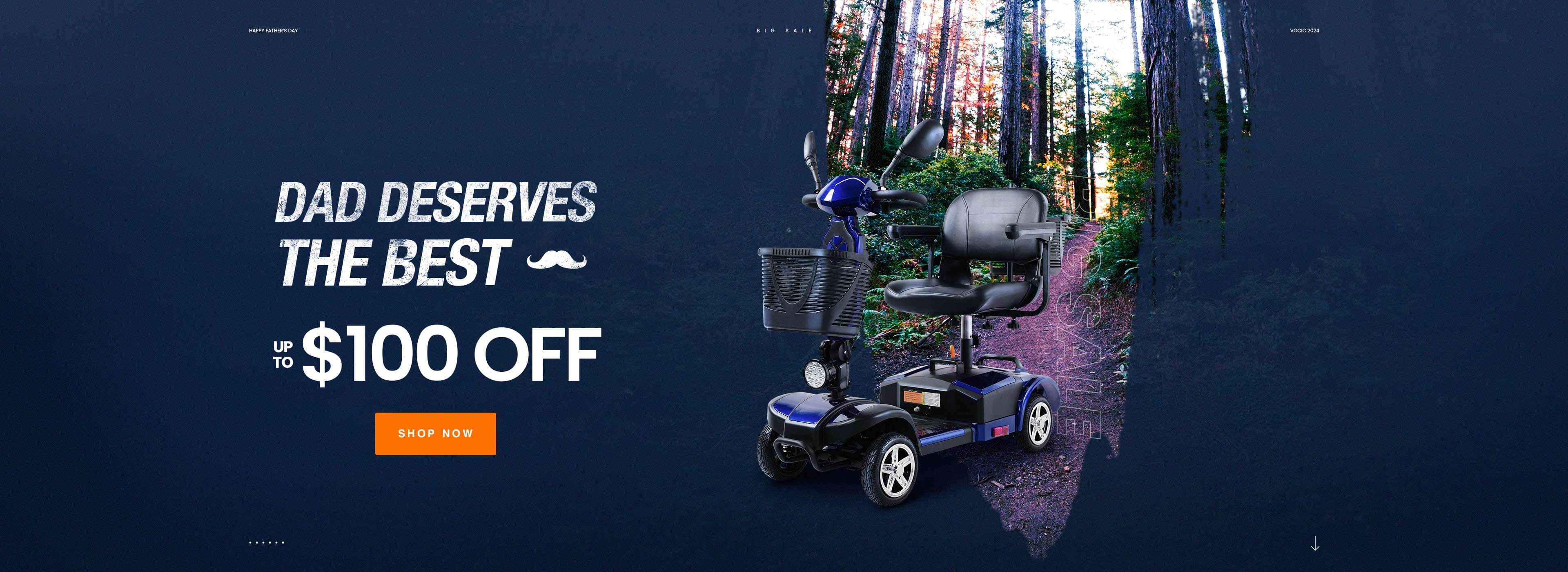 Foldable Mobility Scooter | Transport Wheelchair | Rolled Walker ...